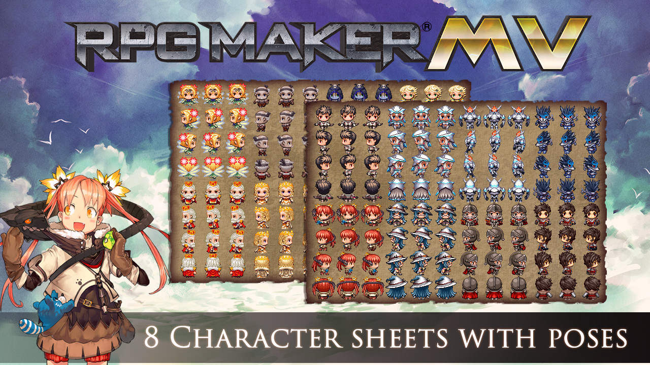 Купить DLC RPG Maker MV - Cover Art Characters Pack от 77 ₽ на iwillplay