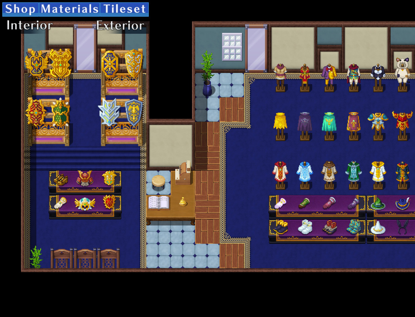 Купить DLC RPG Maker MV - Shop Materials Tileset - Interior / Exterior ...