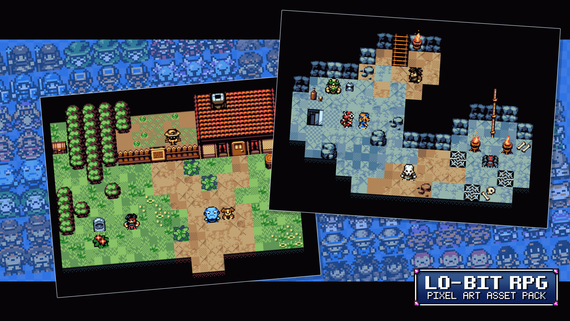 Купить DLC RPG Maker MZ - Lo-Bit RPG Pixel Art Asset Pack от 710 ₽ на ...