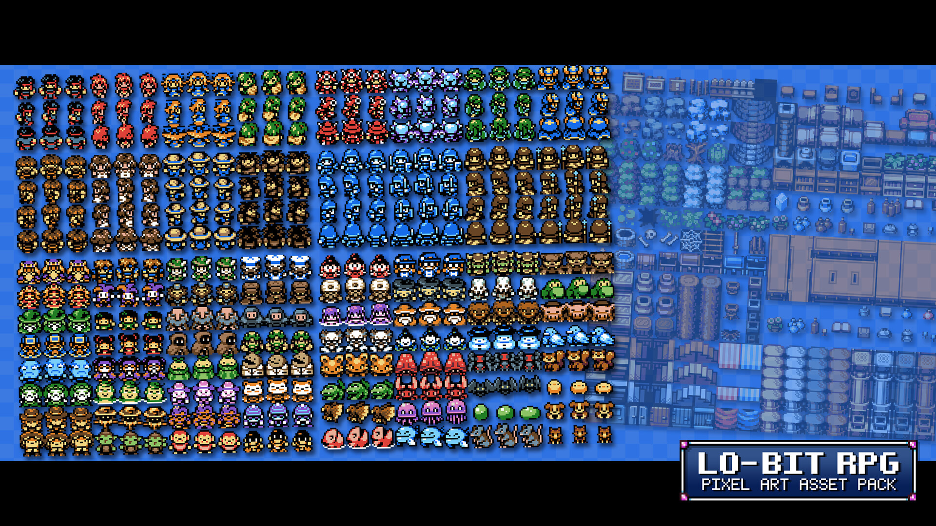 Купить DLC RPG Maker MZ - Lo-Bit RPG Pixel Art Asset Pack от 710 ₽ на ...