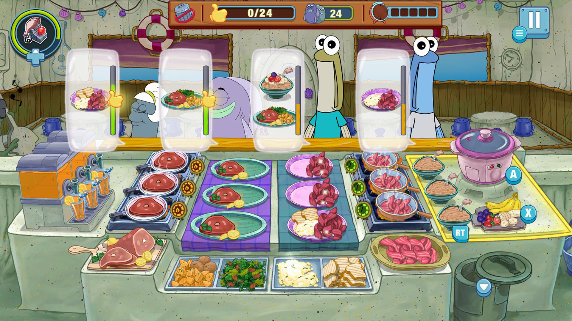 Купить игру SpongeBob: Krusty Cook-Off от 550 ₽ на iwillplay