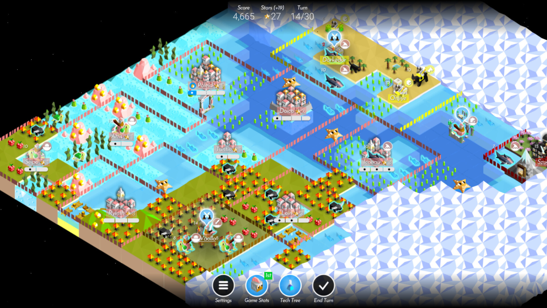 Купить DLC The Battle of Polytopia - Aquarion Tribe от 125 ₽ на iwillplay